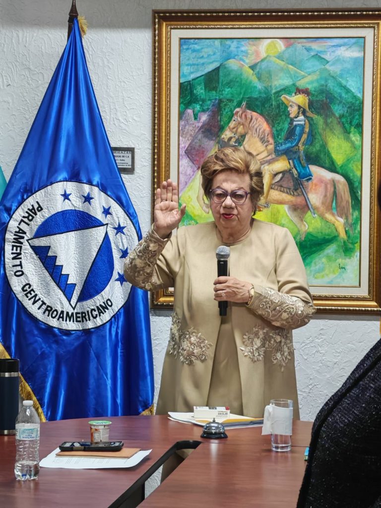 Doris Gutiérrez asume como diputada del Parlacen para el período 2026 ...